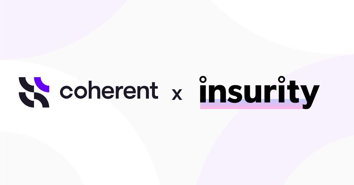 Insurity Partners with Coherent to Modernize Insurance Product Management and Accelerate ...
